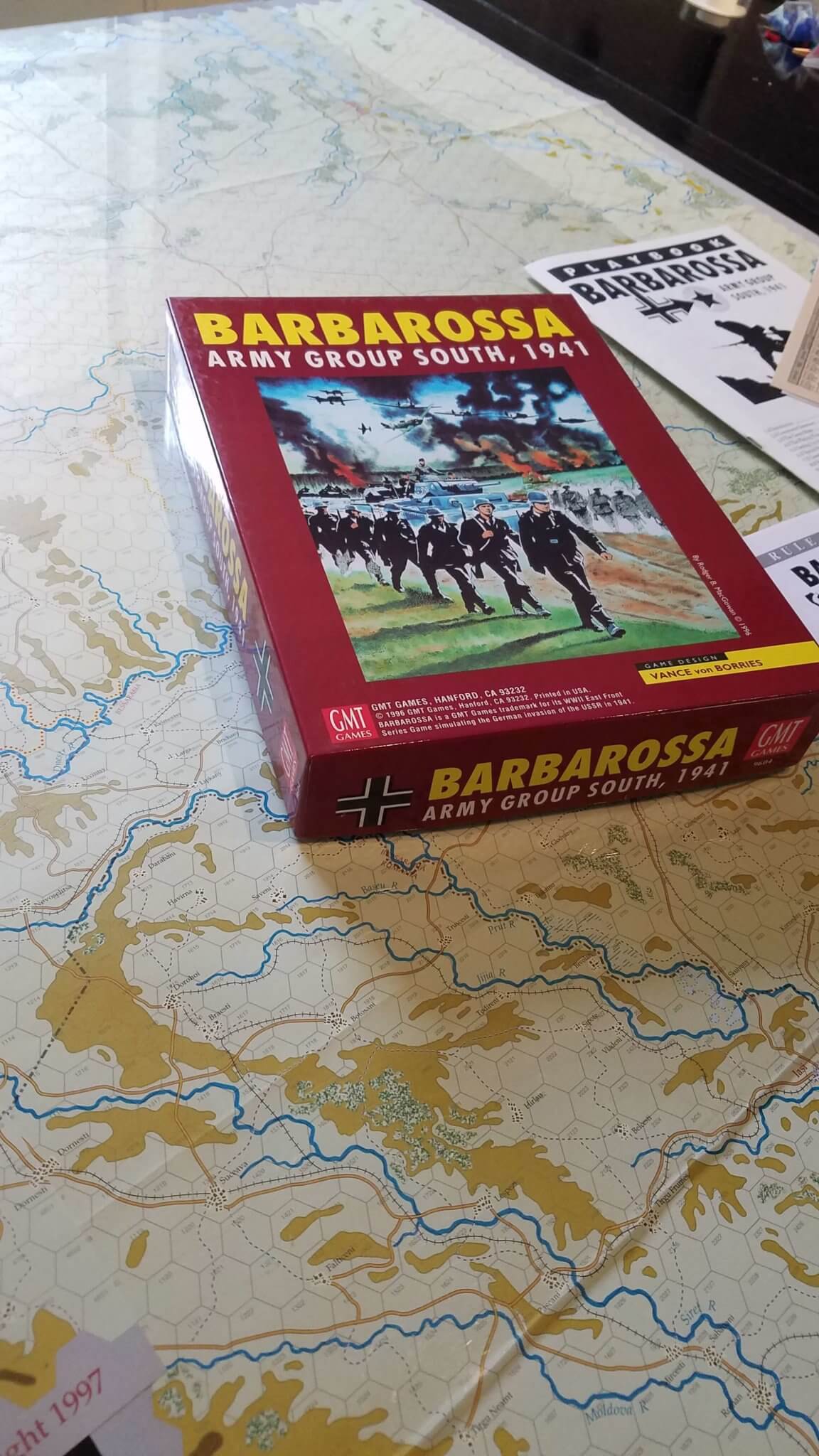 EFS Army Group South AAR notes – Big Board Gaming