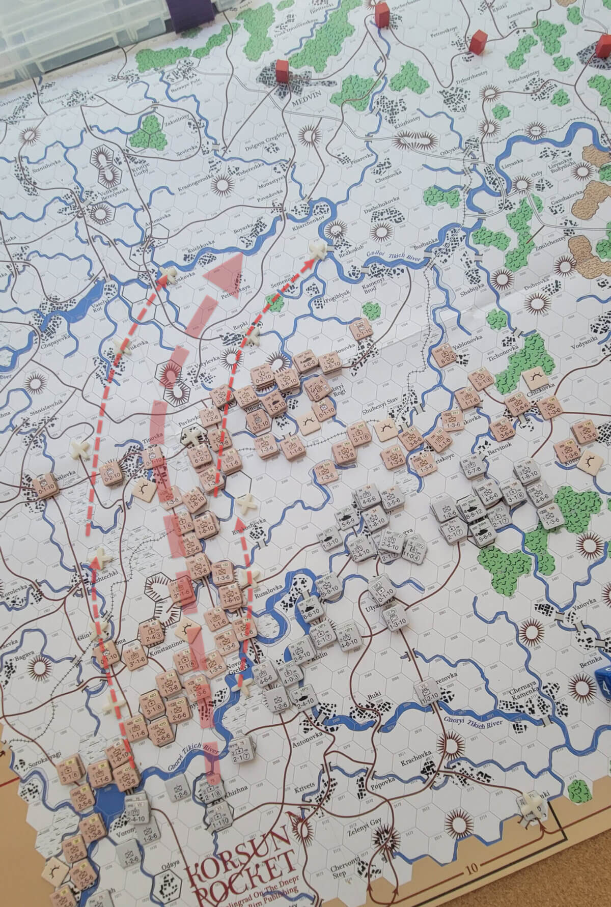 Korsun Pocket 2 Scenario 4 Game Plan/1 – Big Board Gaming